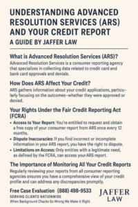 Understanding Advanced Resolution Services (ARS) and Your Credit Report ...