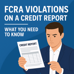 FCRA Violations on a Credit Report - FCRA Attorneys