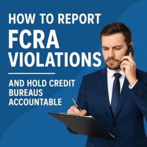 How to Report FCRA Violations and Hold Credit Bureaus Accountable ...